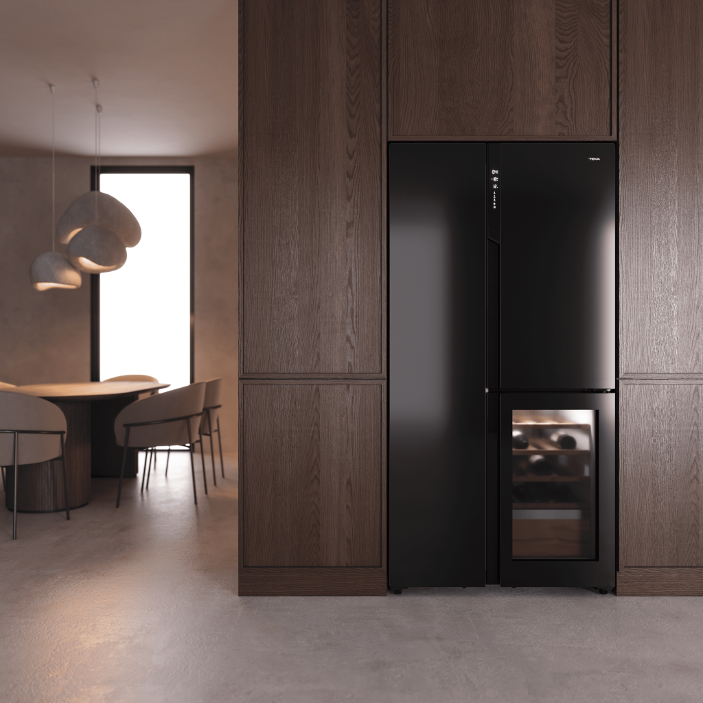 Teka's new Side by Side fridge, the first with built-in wine cooler ...