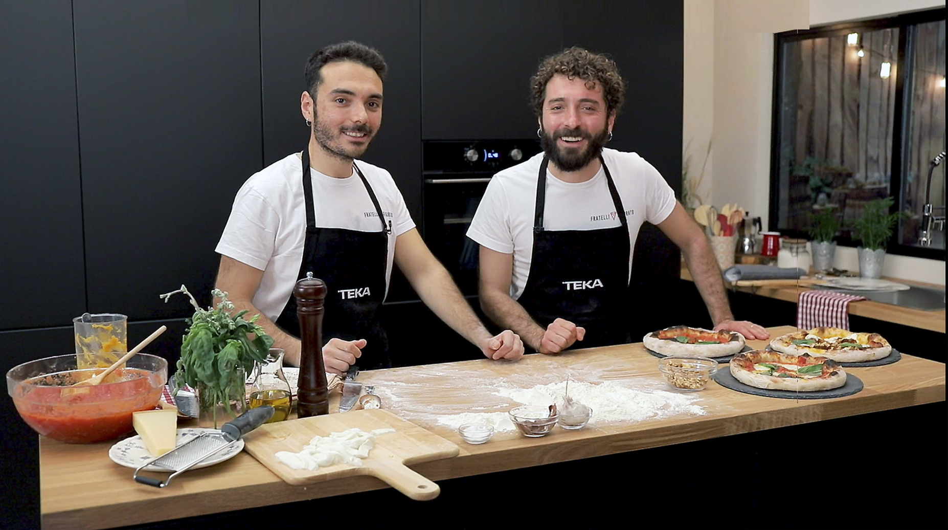 Become a pizza legend with Neapolitan chef duo Fratelli Figurato | Teka ...