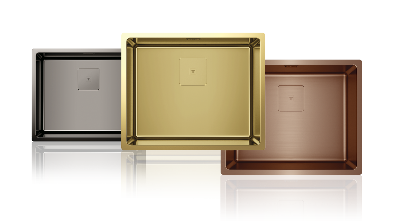 Metallic PVD sinks | Teka Global